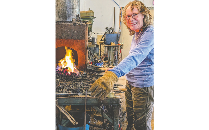 The iron belle: Elizabeth Brim serves as featured artist for Fire on ...